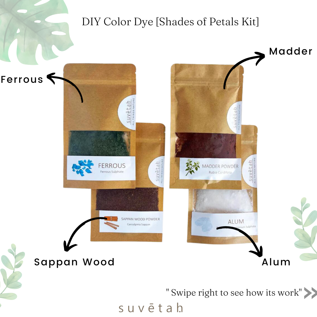 Natural Dyes Ingredient Kits Online – Suvetah